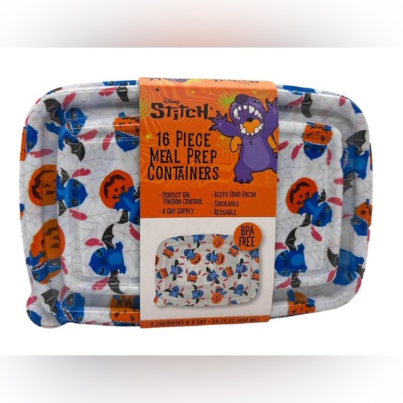 Disney | Kitchen | Disney Lilo And Stitch Halloween Meal Prep ...